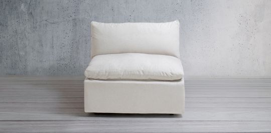 Sillón Central Finlandia Beige Claro