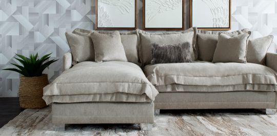 Sala en L Izquierda Daria Mod Beige